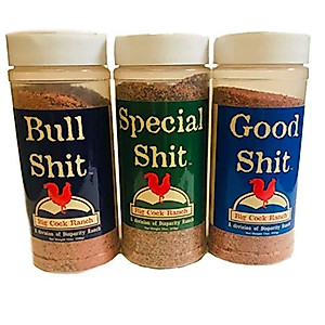 Big Cock Ranch All-Purpose Premium Seasoning Special Shit, Bull Shit, and Good Shit