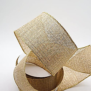 CT CRAFT LLC Orange Satin with Spider Wired Ribbon 2.5 Inch x 10 Yards for Halloween Home Decor Tree Topper Bow Gift Wrapping DIY Crafts Wreath Garland