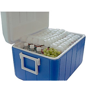 FlexiFreeze Ice Sheets, 88 Cube refreezable Flexible Chemical-Free, 3 Pack