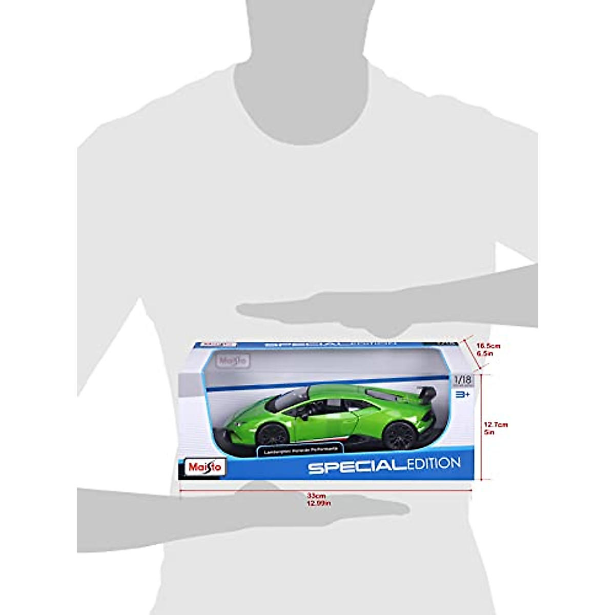 Maisto Lamborghini Huracan Performante Metallic Green 1/18 Diecast Model Car