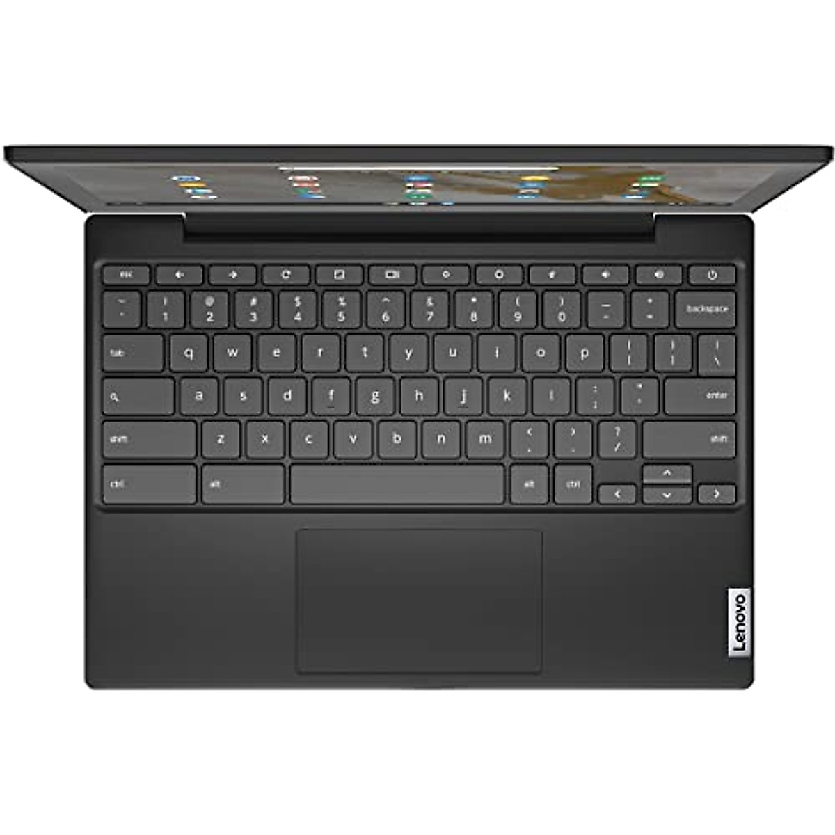 Lenovo 2022 Newest Lightweight Chromebook 3 11.6'' HD Screen Laptop Business Student, Intel Celeron N4020 Dual-Core, up to 2.8 GHZ, 4GB RAM, 64GB eMMC Storage, WiFi 5, Chrome OS +MarxsolCables, Black
