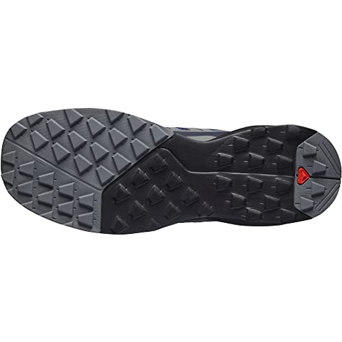 Salomon Patrol Hiking Shoes for Men Climbing, Mood Indigo/Black/Quiet Shade, 12