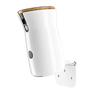 OkeMeeo Adjustable Wall Mount for Furbo Dog Camera Treat Dispenser, NOT Compatible with 2022 New Version Furbo Dog Camera 360° (White)