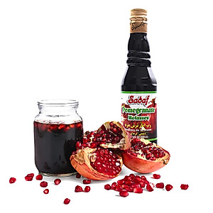 Sadaf Pomegranate Sour Paste - Pomegranate Molasses - Dark Red Syrup (10 fl oz)