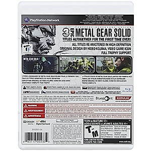 Metal Gear Solid HD Collection