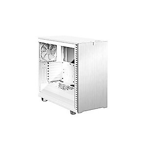 Fractal Design Define 7 White Brushed Aluminum/Steel E-ATX Silent Modular Tempered Glass Window Mid Tower Computer Case