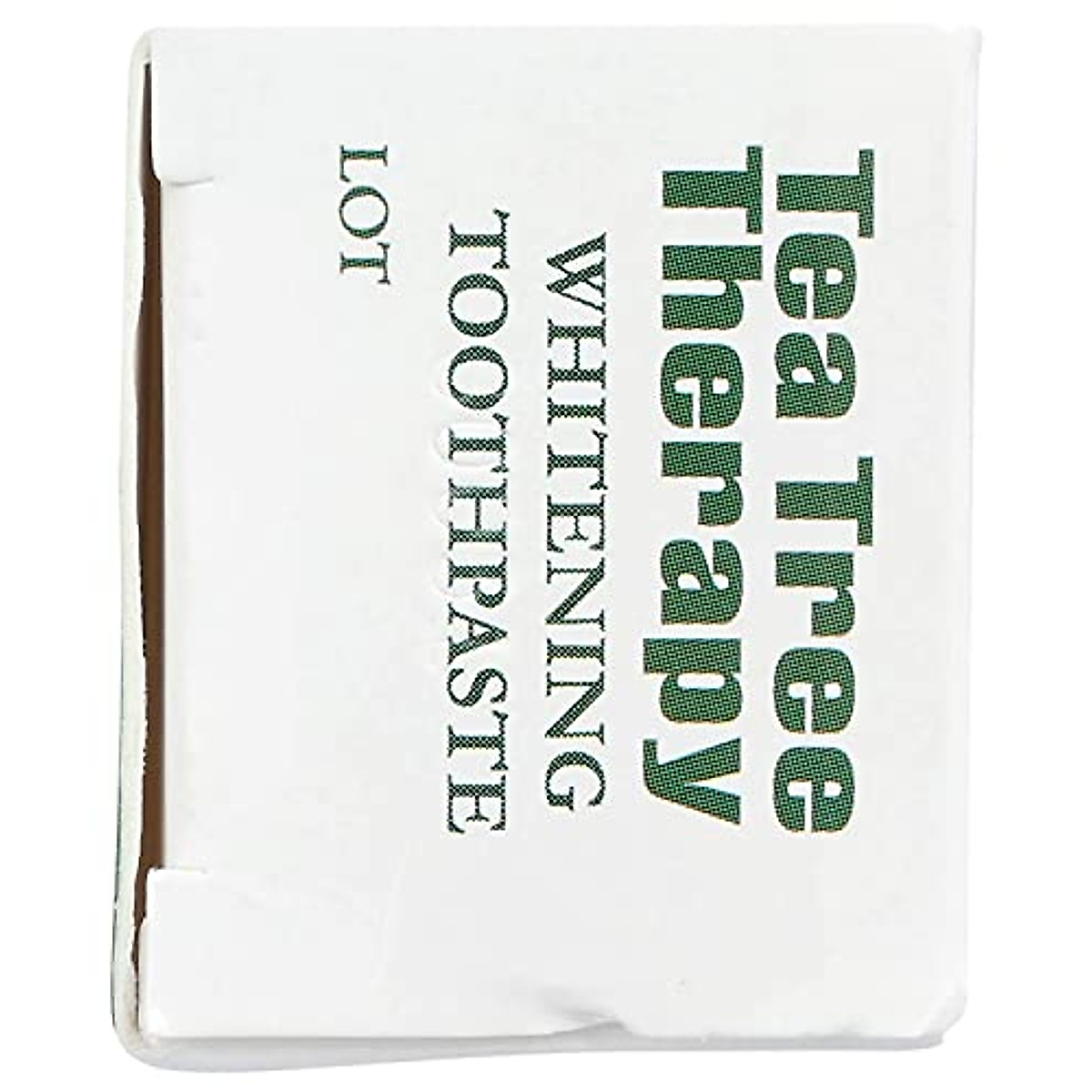 Tea Tree Therapy - Natural Whitening Toothpaste with Oil, 3 Oz (Pack of 6)