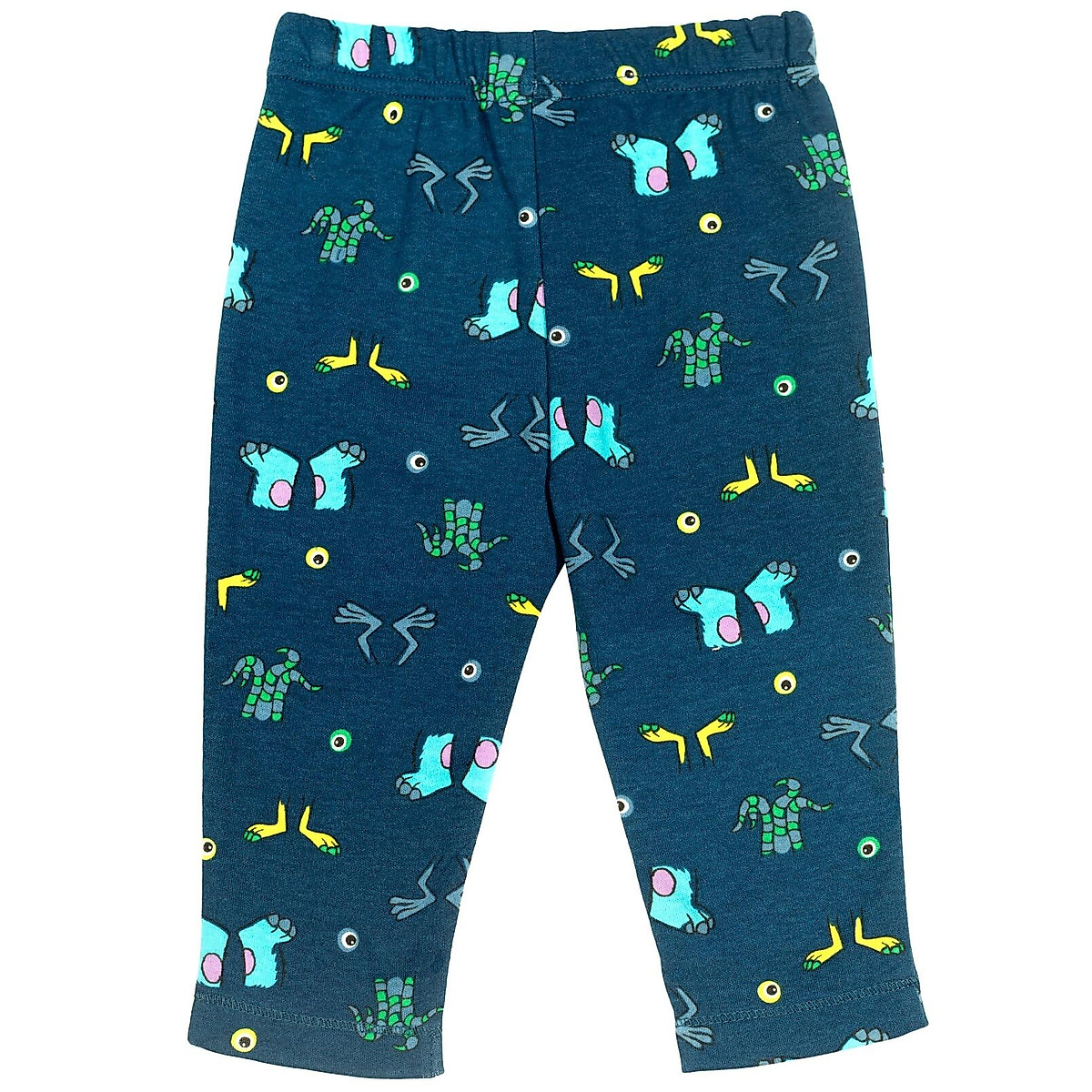 Disney Pixar Monsters Inc. Mike Newborn Baby Boys 3 Piece Outfit Set: Bodysuit Pants Hat Blue/Green 0-3 Months