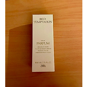Zara RED TEMPTATION EDP 80 ML (2.71 FL. OZ) Notes of Precious Saffron and Coriander, Bitter Orange