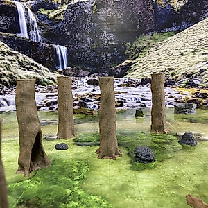 Extruded Gaming Chestnut Trees Set 1