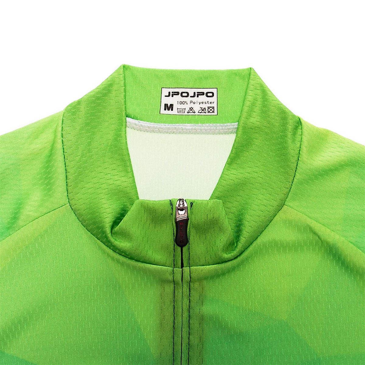 Cycling Jersey Men Bike Top Full Zipper Cycle Shirt Road Bicycle Clothing Riding Racing MTB Clothes Mountain Riding Sports top Green M