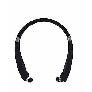 Rhino Foldable Retractable Wireless Headset Headphone Sport Neckband Earbuds