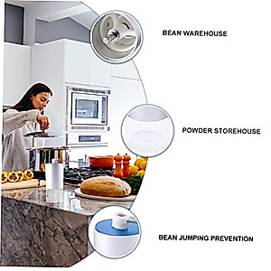 LALAFINA 1pc Hand Mill kitchen pill crusher pouches bean grinder Manual mill crusher hand grinder knight pill crusher pill grinder office Pill making machine Stainless Steel handheld