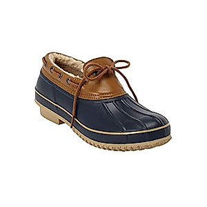 Comfortview Women's Wide Width The Storm Waterproof Slip-On Sneaker - 8 1/2 W, Black