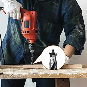 OWL TOOLS Brad Point Wood Drill Bit Set (12 Pack with Storage Case) Carpenters Quality - Drill Splinter-Free Perfectly Round Holes in All Types of Wood