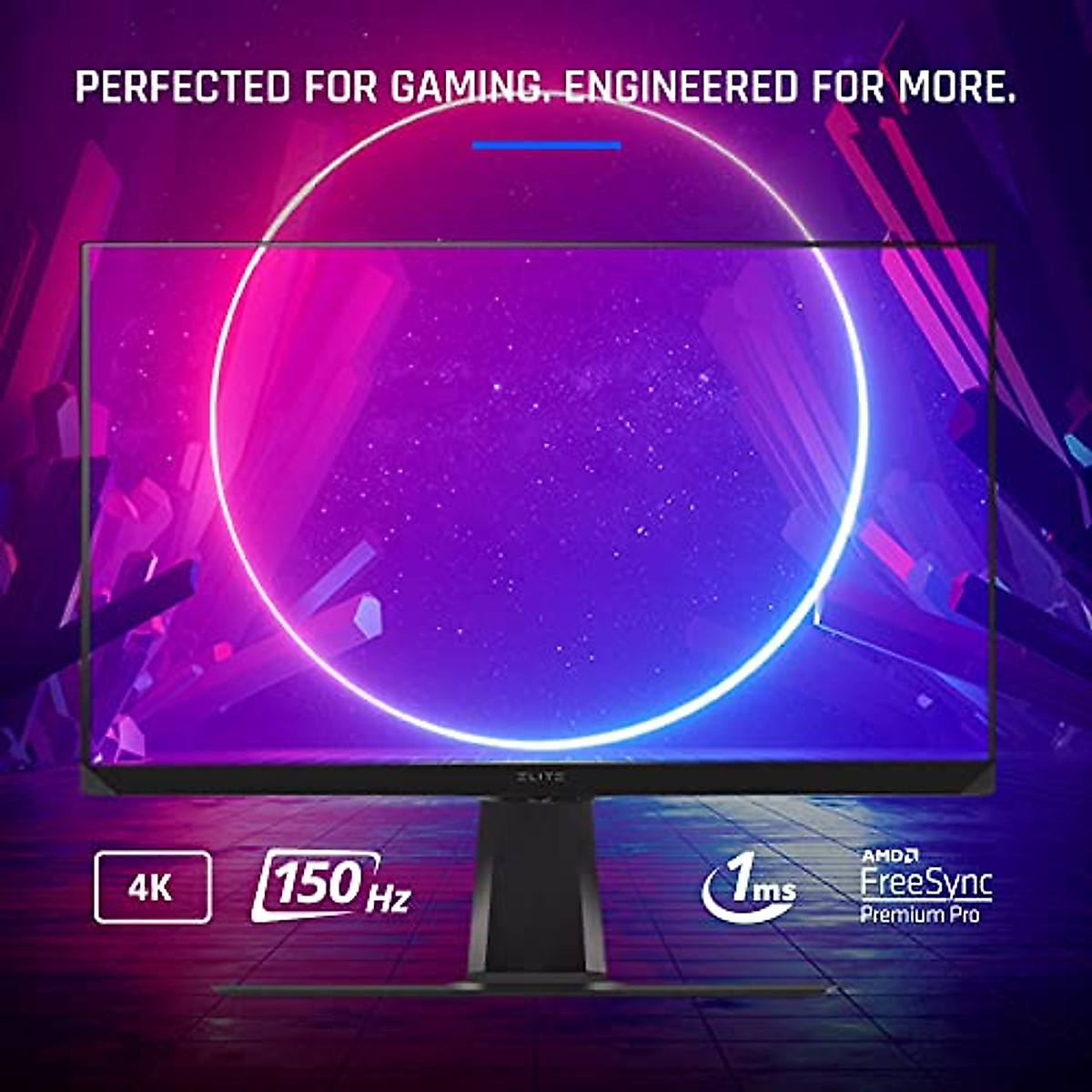 ViewSonic XG320U 32 Inch 4K UHD 1ms 150Hz Gaming Monitor with FreeSync Premium Pro, HDR 600, HDMI, DisplayPort, USB, and Advanced Ergonomics