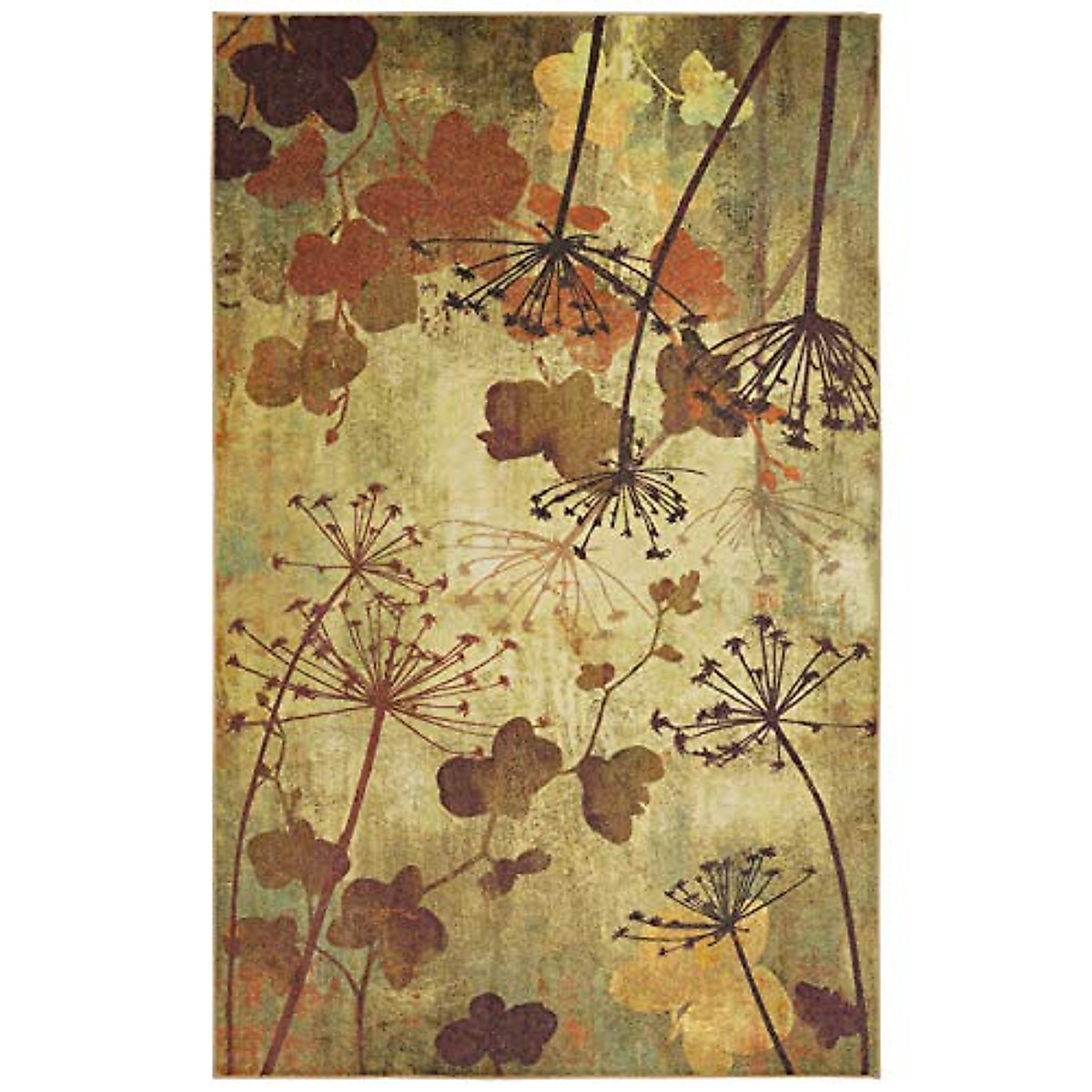 Mohawk Home Rust Autumn Branches Area Rug (2'x3')