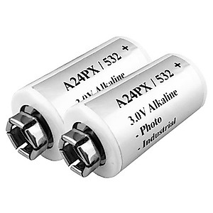 3V Alkaline Battery V24PX RPX24 532 PX24 EPX24 2LR50-2 Pack