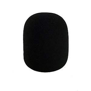 Tetra-Teknica Essentials Series XLWS-1P Extra Large Microphone Windscreen for Blue Yeti, MXL, Audio Technica, and Other Large USB Microphones, Color Black