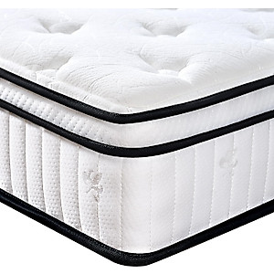 Wellynap King Mattress,10 Inch King Size Mattress,Hybrid Mattress King in a Box,Individually Pocketed Innerspring,Fiberglass-Free Mattress,Medium Firm120 Nights Risk-Free Trial