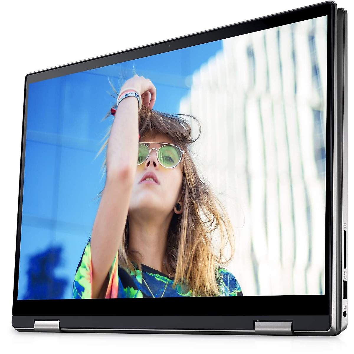 Dell Newest Inspiron i7420 2-in-1 Laptop | 14" FHD+ Touchscreen | Intel i7-1255U 10 Cores | 16GB DDR4 512GB NVMe SSD | Iris Xe Graphics | WiFi 6E | USB-C | Backlit KB | FPR | Win11 Pro