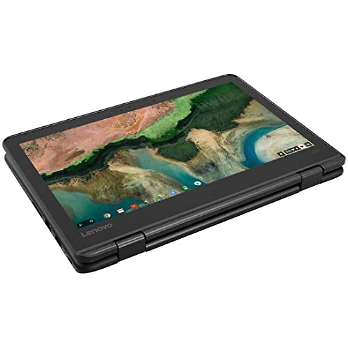 Lenovo 11.6" 300e Chromebook Touchscreen LCD 2 in 1- MediaTek M8173C Quad-core 2.1GHz 4GB LPDDR3 32GB Flash Memory Chrome OS Model 81H00000US (Renewed)