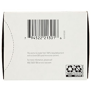 Tazo Organic Baked Cinnamon Apple Tea, 20 ct