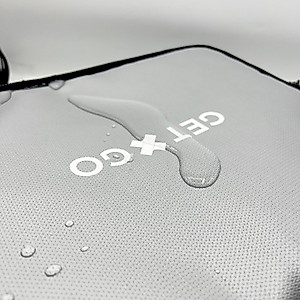 GETXGO: The Upgraded Fireproof and Water-resistant Document Box with Sercured Lock - Protect Your Valuables and Important Papers