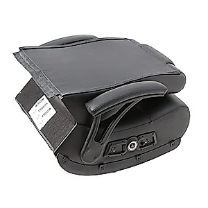 X Rocker Jynx Floor Gaming Chair, Headrest Mounted Speakers, 2.1 Bluetooth Audio System, Wireless, Recliner with Padded Armrest, 5111601, 37.01" x 22.83" x 34.65", Black