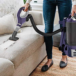 Shark Rotator Lift-Away DuoClean Pro Upright Vacuum with Self-Cleaning Brushroll ZU785 Purple