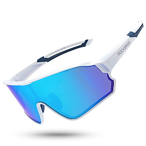ROCKBROS Polarized Sunglasses UV Protection for Women Men Cycling Sunglasses