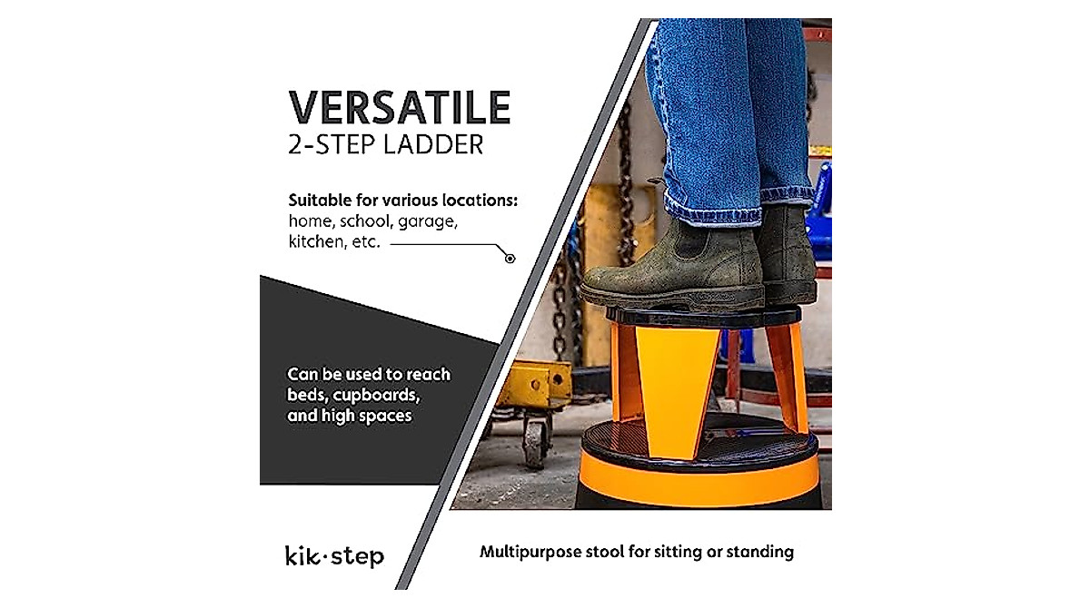 Cramer Kik Step Steel Step Stool - Durable & Sturdy