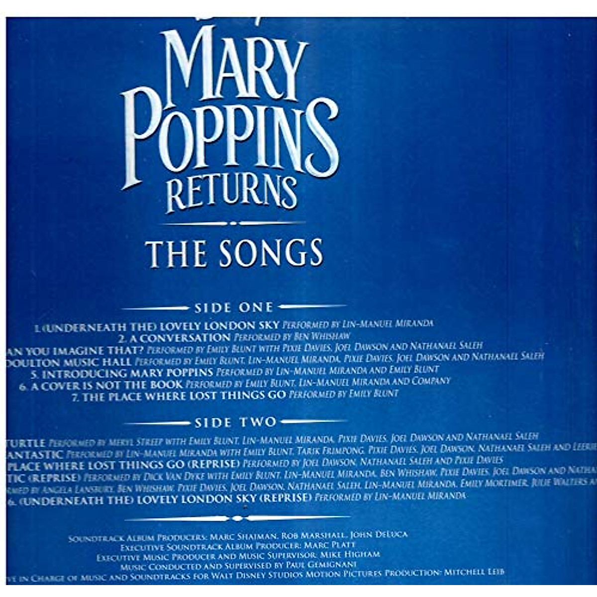 Mary Poppins Returns: The Songs O. S. T Exclusive Red Transculent
