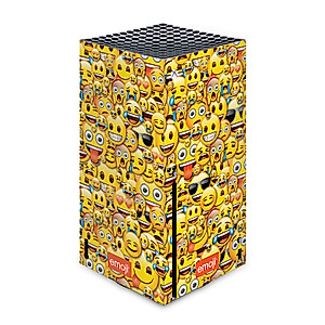 Head Case Designs Officially Licensed Emoji Smileys Art Patterns Vinyl Sticker Gaming Skin Case Cover Compatible with Xbox Series X Console