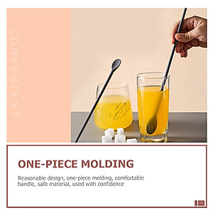 CALLARON Silicone Spoon Chopsticks Reusable Chopsticks Beverage Stirring Sticks Chinese Long Chopsticks for Cooking Frying