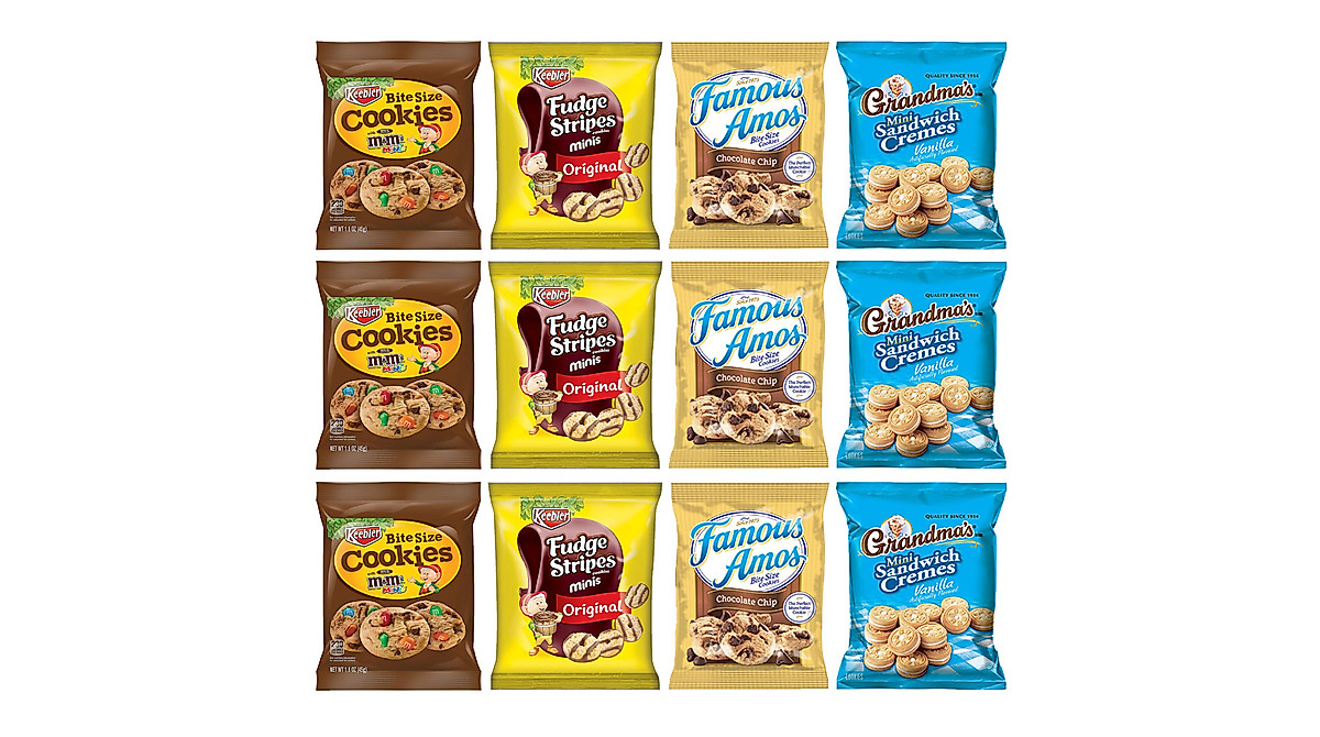 Cookies Variety Pack - 45 Individually Wrapped Snacks for Any Occasion