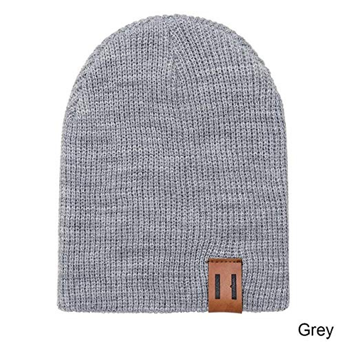 QandSweat Baby Boy's Hat Kids Cool Knit Beanie Hats Toddlers Caps Vertical Tail Style 1-5T (Knitted)