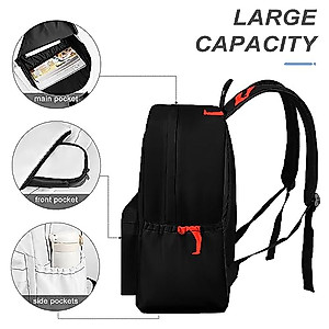 Break Dance Travel Backpack Lightweight 16.5 Inch Computer Laptop Bag Casual Daypack for Men Women