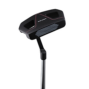 Aspire XD1 Ladies Womens Complete Golf Clubs Set Includes Titanium Driver, S.S. Fairway, Hybrid, 6-PW Irons, Putter, Bag, 3 H/C's Pink Petite Size