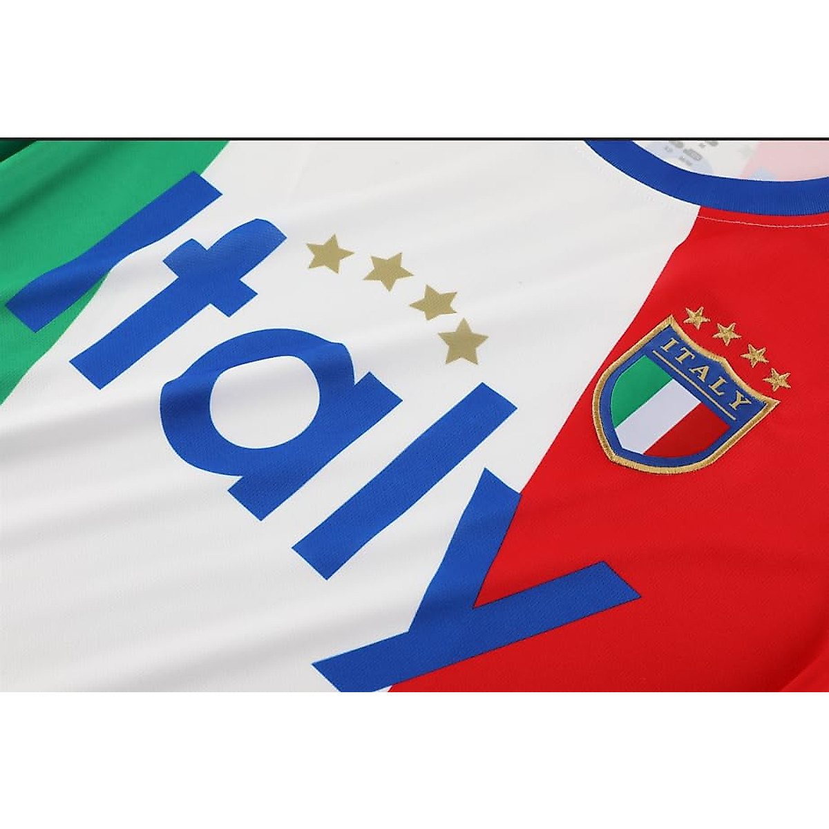 dreamecho Argentina Brazil USA Canada Sports Soccer Football Boys Kids Youth Jersey Shirt Kit Shorts Set (Team-Italy, Age 6-8 Yr)