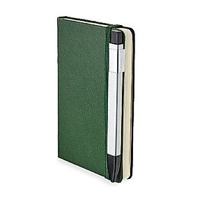 Moleskine Classic Pro Click Ballpoint Pen, 1.0mm Point, Silver Grey