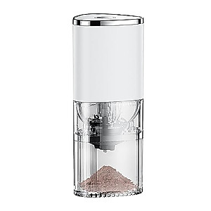 Coffee Bean Grinder, Electric Coffee Grinder, 304 Stainless Steel Spice Grinder Mill, Household Small Grinder, 1 Touch Operation Automatic Burr Coffee Grinder, Adjustable Grind Settings for 15-20 Cup