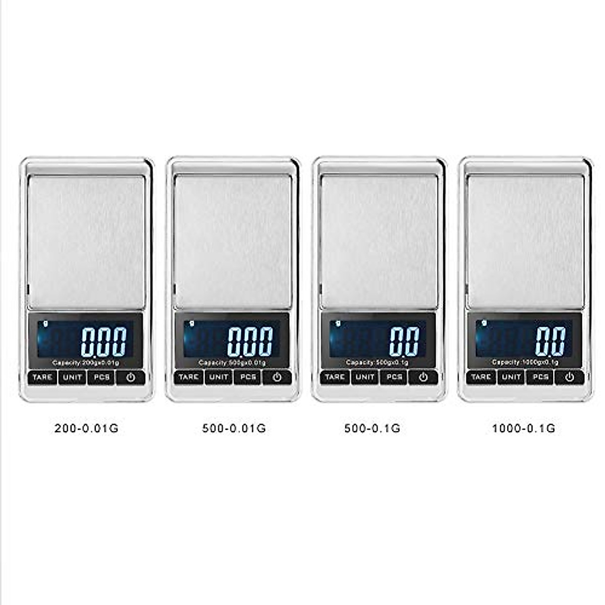 Salmue Scalimeti -Mmini Jewelry Scale - Precision Digital Scale Kitchen Scales for Food, Multipurpose Electronic Scale for Food, LCD Display(10000.1g)