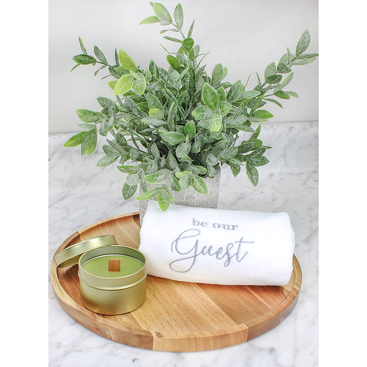 Cornucopia Brands 6oz Round Gold Tins/Candle Tins (12-Pack), Metal Tins for Candles, DIY, Party Favors & More, Slip-On Lids Included