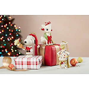 Lenox 894766 Snoopy Ringing Bell Ornament, Christmas