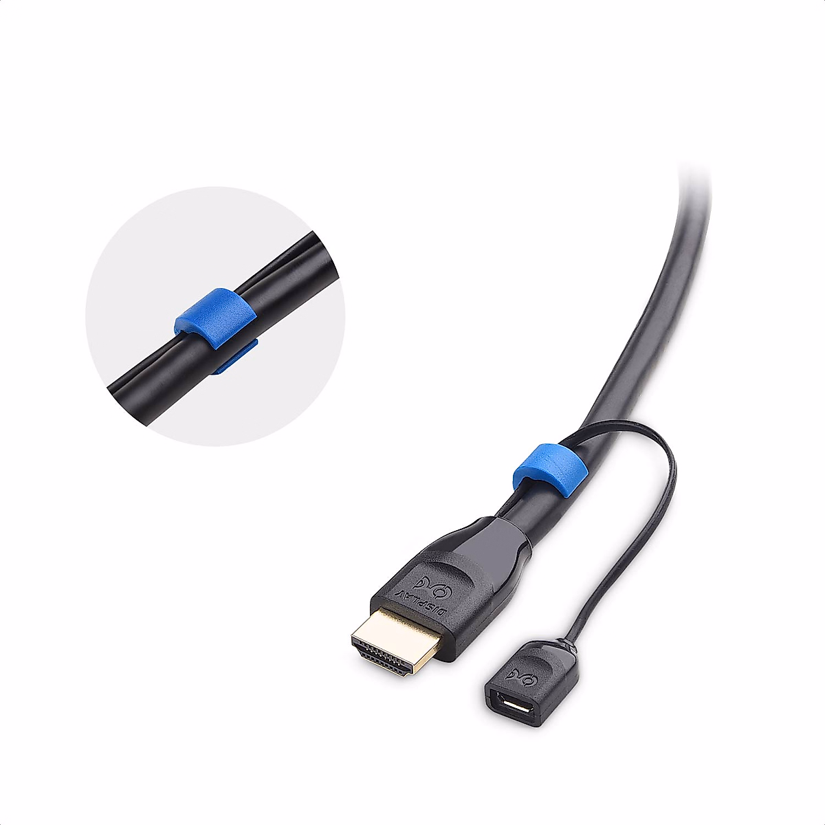 Cable Matters Unidirectional Active 48Gbps Ultra HD 8K Long HDMI Cable 25 ft / 7.5m with HDR for PS5, Xbox Series X/S, RTX3080 / 3090, RX 6800/6900, Apple TV, and More