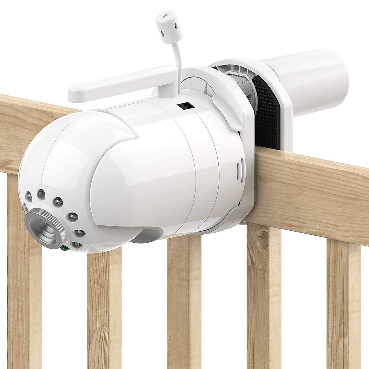 HOLACA Baby Monitor Mount Bracket for Infant Optics DXR-8 Infant Optics DXR-8 Pro Baby Monitor, Compatible with Universal Baby Cradle-No Need Tools