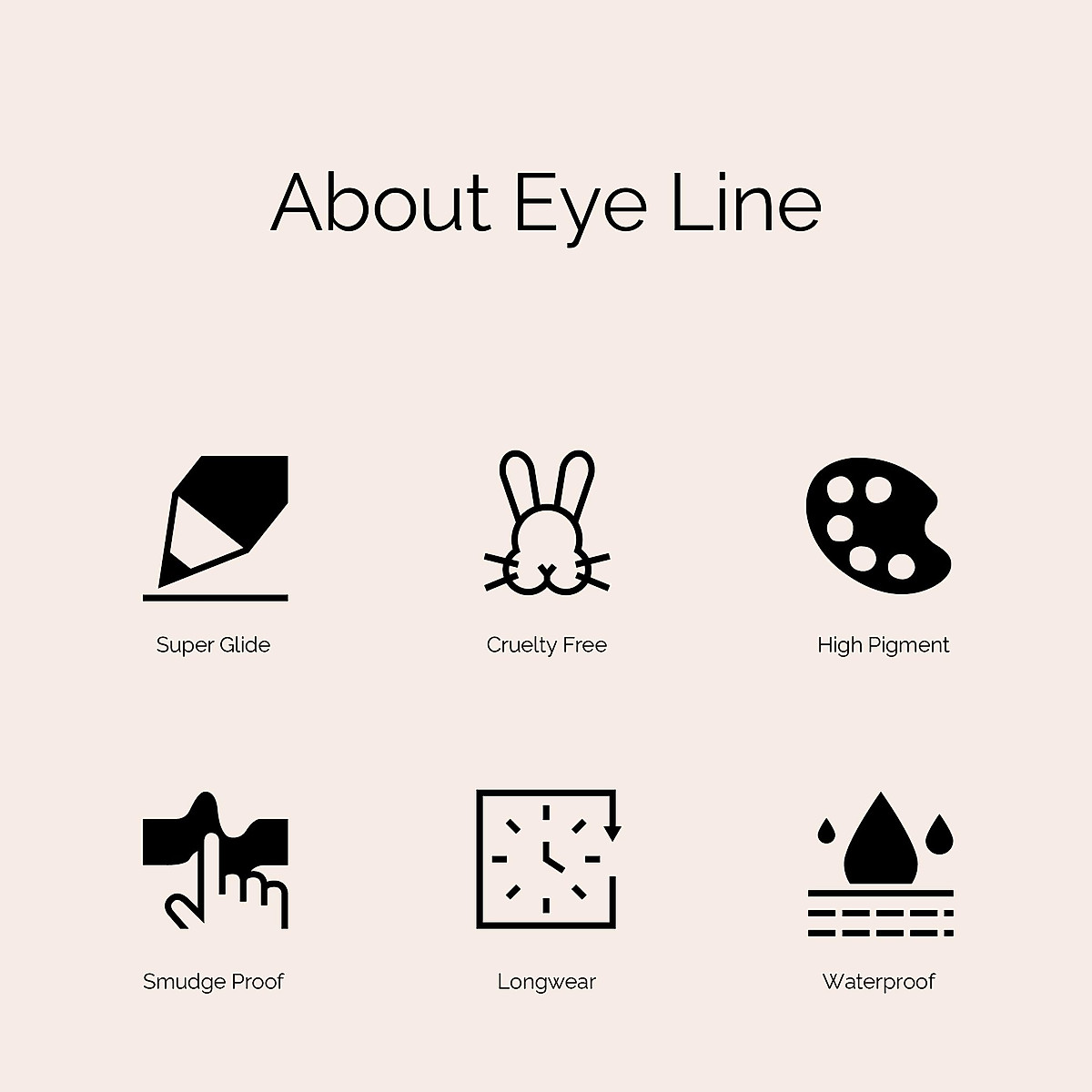 OFIR Eye Line Waterproof Eye Pencil | Vegan | Waterproof | Creamy Gel | Full-Coverage Finish (Ink - Black)