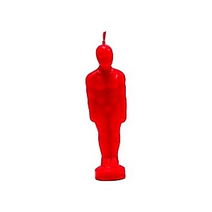 Male Figure Image Candle - Protection - Spells - Spellwork - Ritual Magic - Wicca (Male Red)