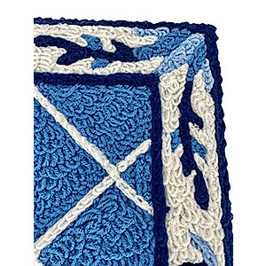 Jellybean Modern Indoor / Outdoor Mat Home Comfort Rugs 20" X 30" Rectangle French Country Pineapple